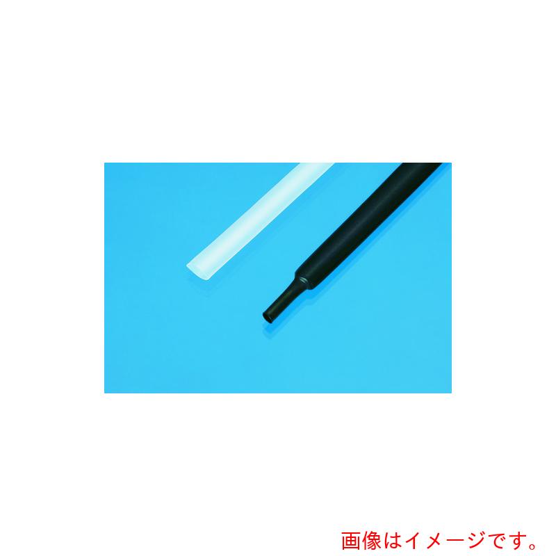 特長 ●耐油性、耐薬品性に優れています。 ●RoHS指令適合製品です。 用途 ●電線接続部、パーツ類の絶縁、保護はもとよりパイプの防食など多くの用途に応用が可能です。 仕様 ●色：黒 ●収縮前内径(mm)：3.6±0.3 ●収縮後内径(mm...