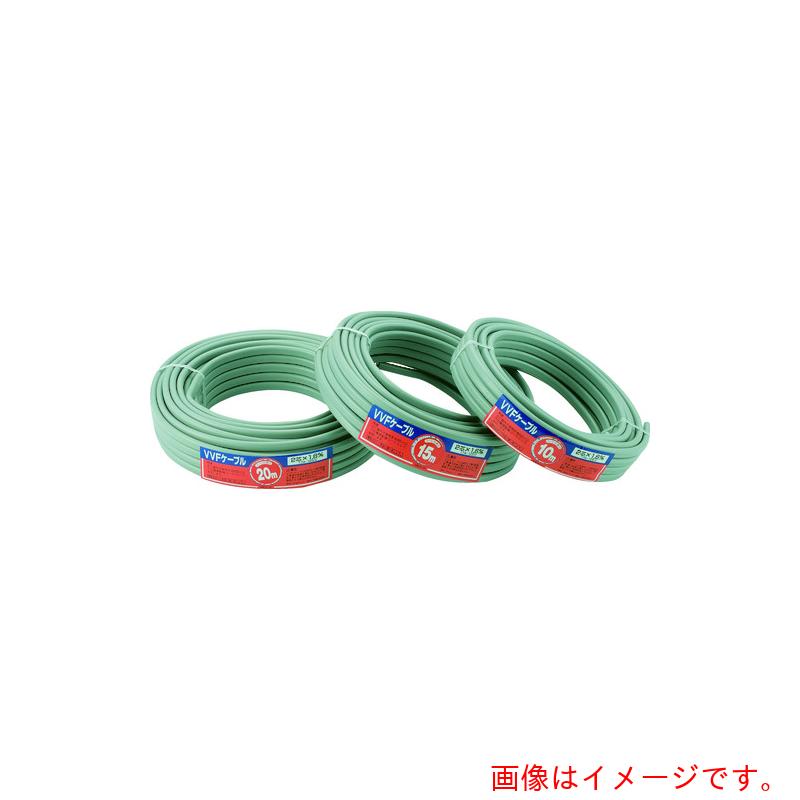特長 ●定格600Vの屋内配線、動力用配線などとして広く使用されるビニール絶縁、ビニールシース（外装被覆）の平形ケーブルです。 用途 ●屋内配線に。 仕様 ●色：灰 ●芯数：2 ●全長(m)：10 ●定格：600V-18A ●外径寸法(mm...
