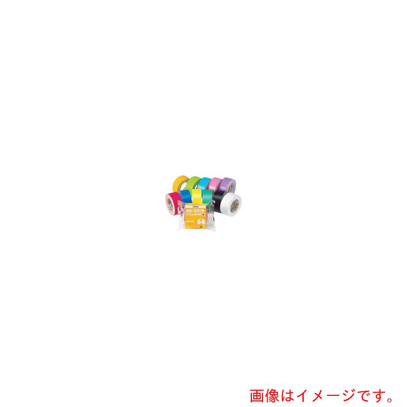 特長 ●特殊ホワイトクラフト紙を使用した鮮やかな11色展開です。 ●無溶剤タイプの粘着剤を使用しています。 仕様 ●色：黄緑 ●幅(mm)：50 ●長さ(m)：50 ●厚さ(mm)：0.14 ●テープカット条件：手で切断可能 ●粘着力(N/...