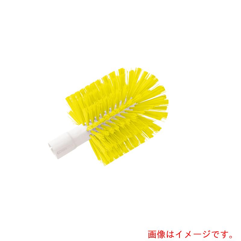 特長 ●ヘッド交換が可能なボトルブラシです。 ●別売のアルミ柄を取り付けてご使用いただけます。 仕様 ●色：黄 ●耐熱温度(℃)：120 ●横(mm)：50 ●縦(mm)：170 ●HACCP対応清掃用品 質量・質量単位 ●100.0g 【...