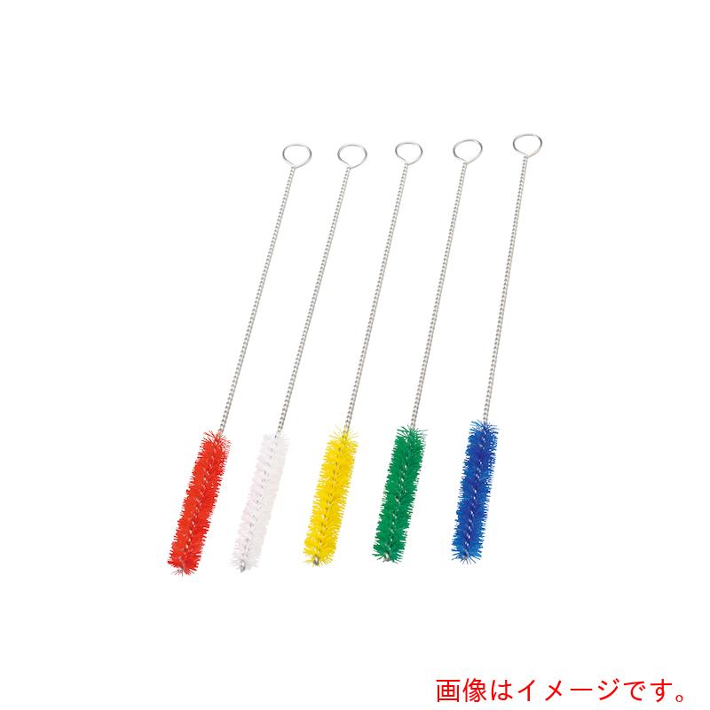 特長 ●復元性の高いポリエステル素材のため、耐久性と衛生性にすぐれています。 用途 ●ノズルや小さい配管洗浄、細かい箇所の清掃に。 仕様 ●色：赤 ●全長(mm)：200 ●外径(mm)：10 ●耐熱温度(℃)：120 ●線径(mm)：0....