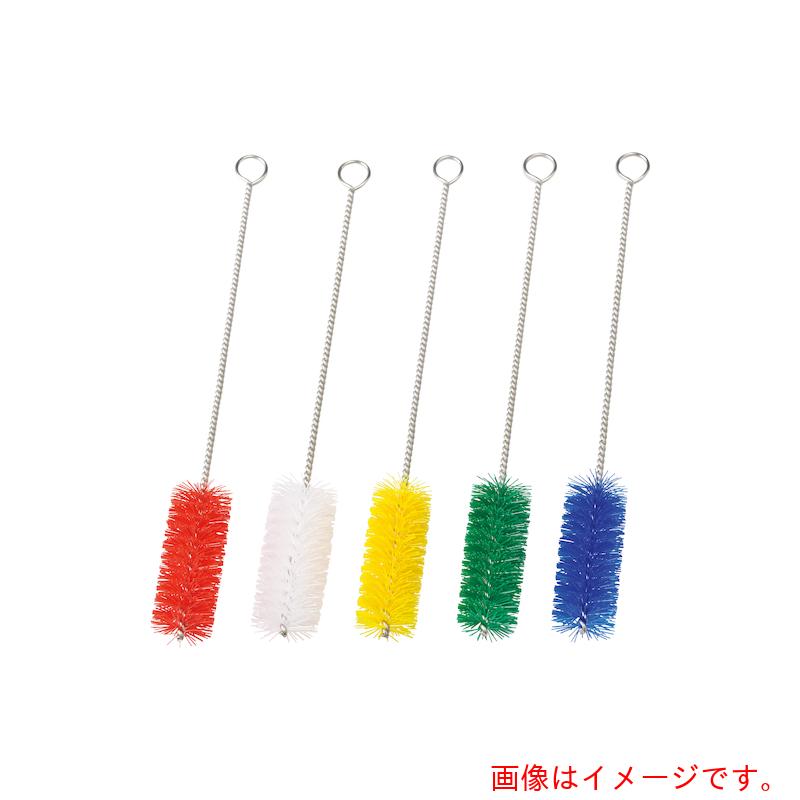 特長 ●復元性の高いポリエステル素材のため、耐久性と衛生性にすぐれています。 用途 ●ノズルや小さい配管洗浄、細かい箇所の清掃に。 仕様 ●色：緑 ●全長(mm)：200 ●外径(mm)：20 ●耐熱温度(℃)：120 ●線径(mm)：0....