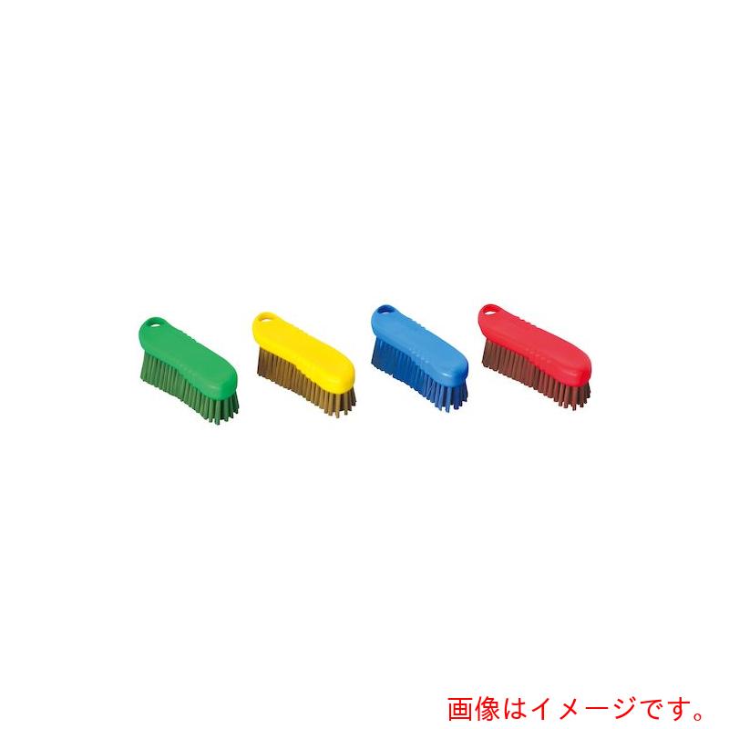 特長 ●握りやすい形状のハンドブラシです。 ●金属検出器対応です。 仕様 ●色：青 ●耐熱温度(℃)：120 ●線径(mm)：0.6 ●幅(mm)：50 ●長さ(mm)：190 ●高さ(mm)：50 ●HACCP対応清掃用品 材質 ●本体：...