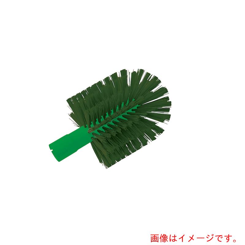 特長 ●別売りのアルミ柄と併用で、ヘッド交換が可能なボトルブラシです。 ●金属検出器対応です。 仕様 ●色：緑 ●耐熱温度(℃)：120 ●横(mm)：60 ●縦(mm)：180 ●HACCP対応清掃用品 材質 ●本体：ポリプロピレン　毛：...
