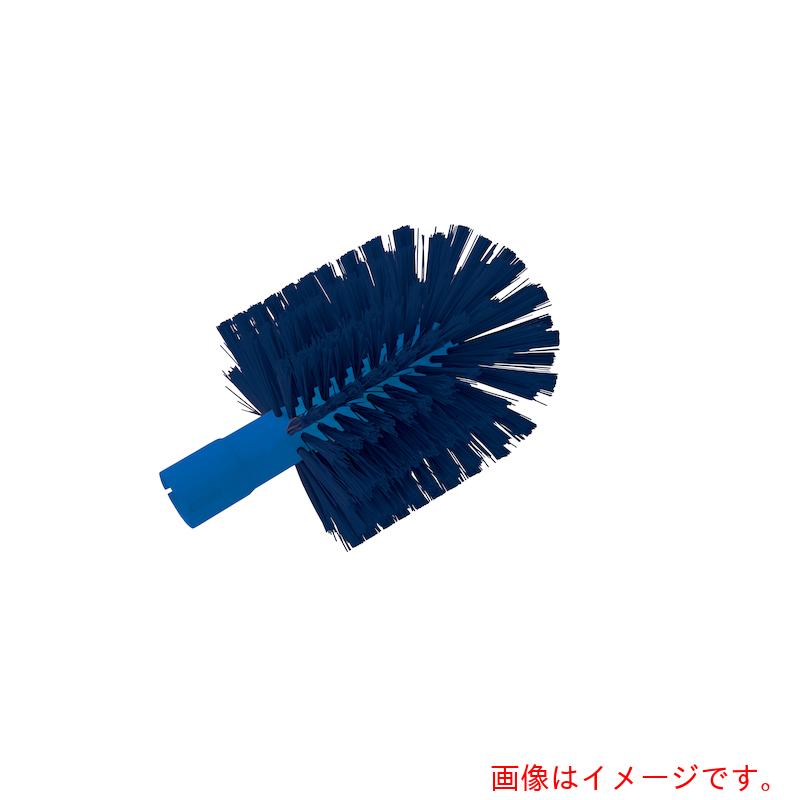 特長 ●別売りのアルミ柄と併用で、ヘッド交換が可能なボトルブラシです。 ●金属検出器対応です。 仕様 ●色：青 ●耐熱温度(℃)：120 ●横(mm)：60 ●縦(mm)：180 ●HACCP対応清掃用品 材質 ●本体：ポリプロピレン　毛：...