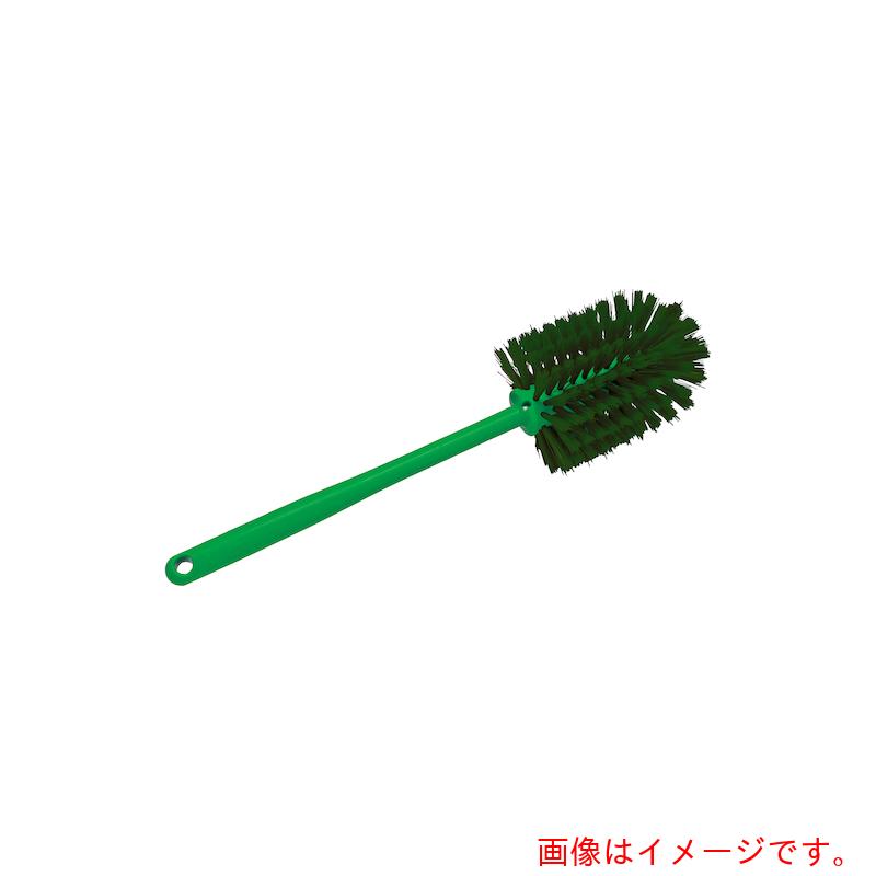 特長 ●一体型のため、丈夫で割れにくい構造のボトルブラシです。 ●金属検出器対応です。 仕様 ●色：緑 ●耐熱温度(℃)：120 ●横(mm)：70 ●縦(mm)：390 ●HACCP対応清掃用品 材質 ●本体：ポリプロピレン　毛：ポリエス...