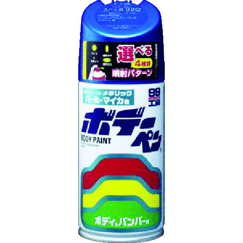 特長 ●車の焼付塗装に迫る性能を持つ、ストレートアクリル樹脂塗料です。 ●バレー式ボタン採用で、楽にキレイにスプレーできます。 ●ワイド＆スポットとタテ＆ヨコの4パターンスプレー機能により、大小様々な補修に便利です。 用途 ●自動車ボディー...