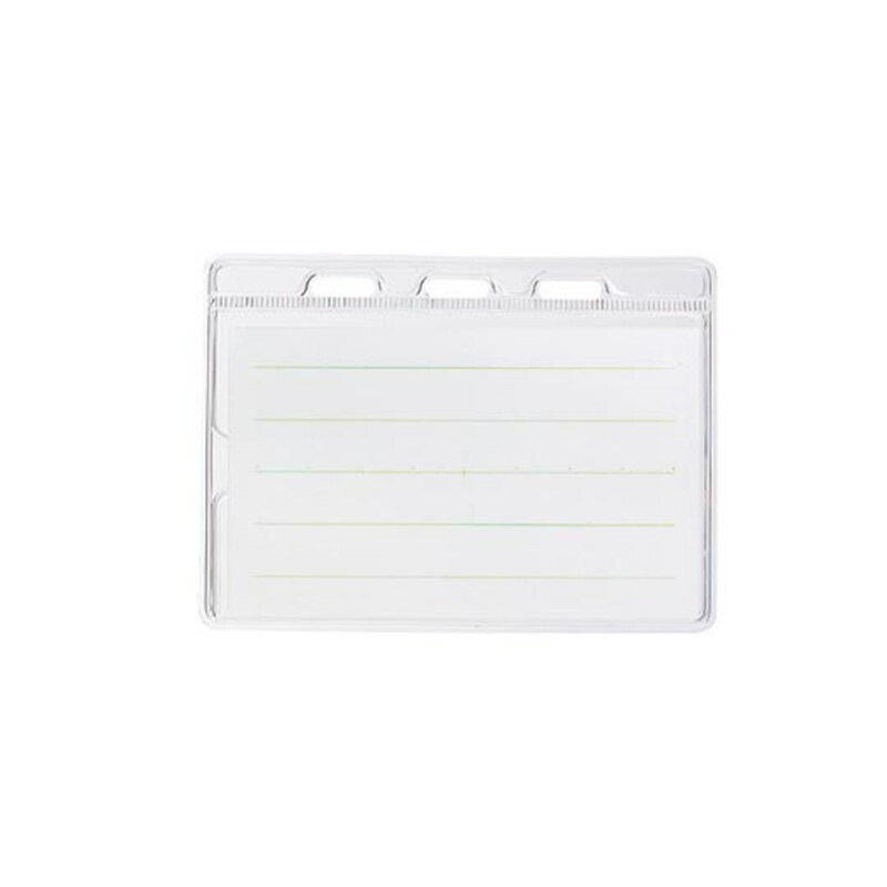 ●IDカードなどをスライドさせてスムーズに抜き差しできます。 ●窓あき式 ●主な材料： 表示面:再生ポリオレフィン系樹脂 ●サイズ： 商品:102×74mm、中紙:91×56mm 【メーカー名】(株)ソニック 【メーカー品番】NF-676