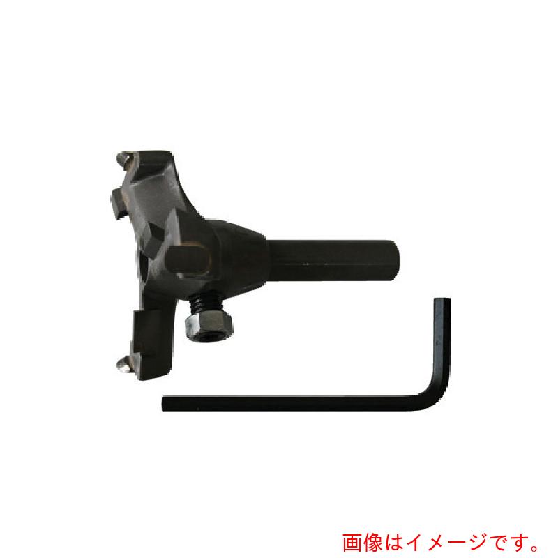 特長 ●3枚相違刃です。 用途 ●No.28M 超硬座掘錐(標準径）用。 仕様 ●軸径(mm)：11六角軸 ●全長(mm)：68 ●刃径(mm)：60 材質 ●普通鋼、超硬チップ付 質量・質量単位 ●125.0g セット内容・付属品 ●六角...