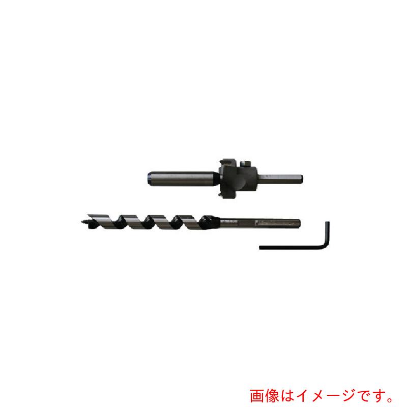 特長 ●下穴にガイドを入れて簡単に座掘り作業が行えます。 ●ガイドと座掘ドリルを交換すれば、下穴あけと座掘りが同時に行えます。 ●カッターは2枚刃です。 用途 ●一般木材への座掘り作業に。 ●丸座金の座掘り作業に。 ●二段錐としても使用可能...