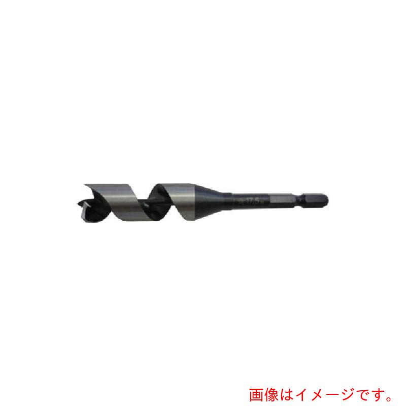 特長 ●先三角タイプで力を加えた分だけ穴あけが行えます。 ●ボール盤での穴あけに最適です。 用途 ●被削材:木材。 ●浅い止め穴に。 仕様 ●刃径(mm)：17.5 ●溝長(mm)：70 ●全長(mm)：120 ●シャンク形状：六角軸 ●シ...