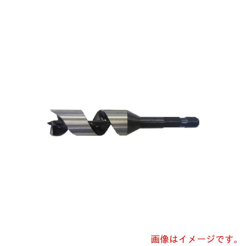 特長 ●先三角タイプで力を加えた分だけ穴あけが行えます。 ●ボール盤での穴あけに最適です。 用途 ●被削材:木材。 ●浅い止め穴に。 仕様 ●刃径(mm)：22 ●溝長(mm)：80 ●全長(mm)：130 ●シャンク形状：六角軸 ●シャン...