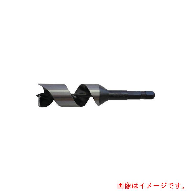 特長 ●先三角タイプで力を加えた分だけ穴あけが行えます。 ●ボール盤での穴あけに最適です。 用途 ●被削材:木材。 ●浅い止め穴に。 仕様 ●刃径(mm)：24 ●溝長(mm)：80 ●全長(mm)：130 ●シャンク形状：六角軸 ●シャン...