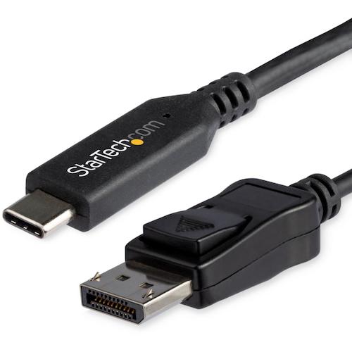 特長 ●ビデオアダプター内蔵のUSB-C - DPケーブルです。 ●8K解像度に対応しています。 ●Thunderbolt 3と互換です。 ●HBR3をサポートしています。 仕様 ●コネクタ形状： ●コネクタA：USB-C（ビデオ伝送） ●...