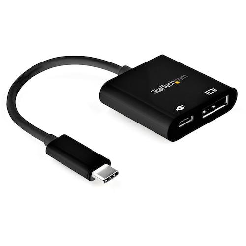 特長 ●DisplayPort 1.4対応のビデオアダプターです。 ●Thunderbolt 3と互換です。 ●HBR3をサポートしています。 ●60WのPDパススルーに対応しています。 仕様 ●コネクタ形状： ●コネクタA：USB-C（2...