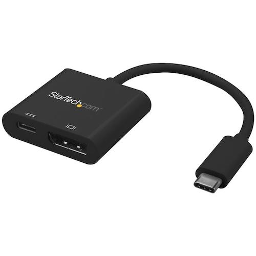 特長 ●USB-Cポート1口でDPビデオの出力とPCの充電に対応します。 ●4K60Hzの解像度に対応しています。 ●60WのPDパススルーが可能です。 仕様 ●コネクタ形状： ●コネクタA：USB-C（ビデオ伝送） ●コネクタB：Disp...