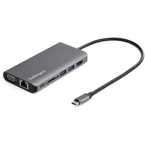 特長 ●USB-Cノートパソコンの接続機能を拡張します。 ●携帯用のドッキングステーションとして便利です。 ●ギガビットLANポートを搭載しています。 ●ポートやコネクターへの負担を軽減する長尺30cmのホストケーブルがついています。 ●主...