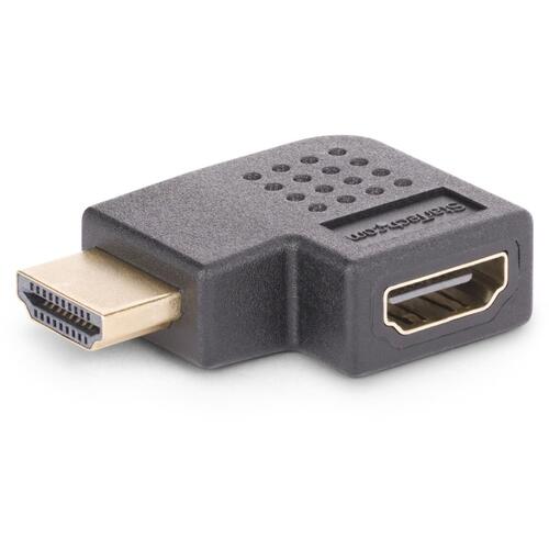 仕様 ●色：ブラック ●対応解像度：4K 60Hz ●コンパクトなL型右向きHDMI 2.0アダプター（オス・メス）です。 ●ポート、コネクター、およびケーブルの曲げによる負担を軽減します。 ●双方向仕様で、ポートセーバーとして機能し、HD...
