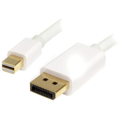 仕様 ●長さ(m)：2 ●コネクタ形状：Mini-DisplayPort (オス)、DisplayPort (オス) ●ミニDisplayPort - DisplayPortケーブルです。 ●金めっきコネクタと32 AWGケーブルで信号の完...