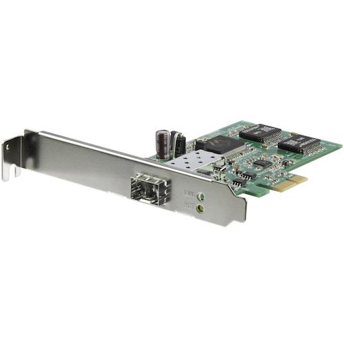 特長 ●PCI Express対応のPCを直接光ファイバーネットワークに接続します。 ●用途にあったギガビットSFPモジュールを使用することができます。 ●パソコンを光ネットワークに接続する選択肢が広がります。 ●標準 & ロープロファイル...