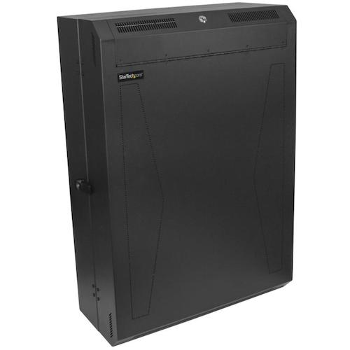 特長 ●壁面を活用して機器を縦に収納できる省スペース型キャビネットです。 ●ドアとアクセスパネルの両方に施錠が可能です。 ●通気孔で熱を逃し、装置の適切な動作温度を保ちます。 ●完全に組み立てられた状態で出荷されます。 ●装置の取り付けに必...