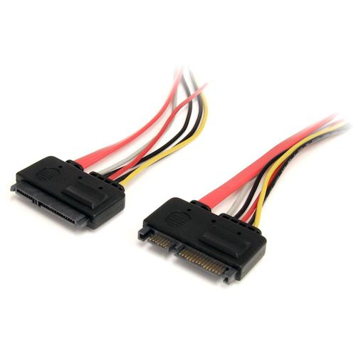 特長 ●内部SATA電源／データ接続部とSATA HDDの接続距離を30cm延長します。 ●延長ケーブルで余裕を持たせ、ドライブやマザーボードのSATAコネクタへの損傷リスクを防ぐことができます。 ●ライフタイム保証が付いています。 仕様 ...