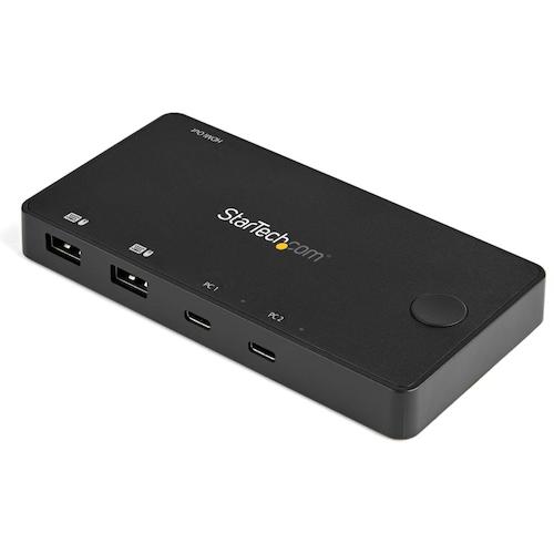 特長 ●パソコン2台をワンセットの周辺機器（キーボード／モニタ／マウス）で制御します。 ●USB Type CまたはThunderbolt 3搭載のホストデバイスに対応します。 ●Apple iPad Proで使用可能です。 ●電源アダプタ...