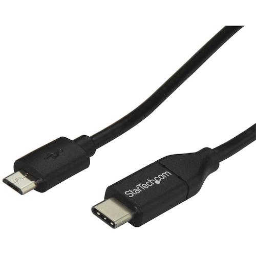 特長 ●USB 2.0 Micro-B対応の旧型デバイスをUSB-Cコンピューターに接続します。 ●Thunderbolt 3 ポートと互換性があります。 ●ライフタイム保証がついています。 仕様 ●色：ブラック ●長さ(m)：1 ●コネク...