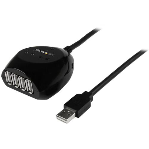 特長 ●コンピューターから15m離して4台のUSB 2.0機器を接続します。 ●バスパワーのアクティブ回路により、通常のUSBケーブルの対応距離を越える性能を発揮します。 ●周辺機器に最大2Aまで供給できるACアダプターが付属しています。 ...