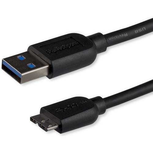 特長 ●USB 3.2 Gen1 SuperSpeed規格に準拠しています。 ●保護ケースを外さずにモバイルデバイスの接続が可能です。 ●耐久性に優れ柔軟な軽量スリムケーブルです。 ●ライフタイム保証が付いています。 仕様 ●色：ブラック ...