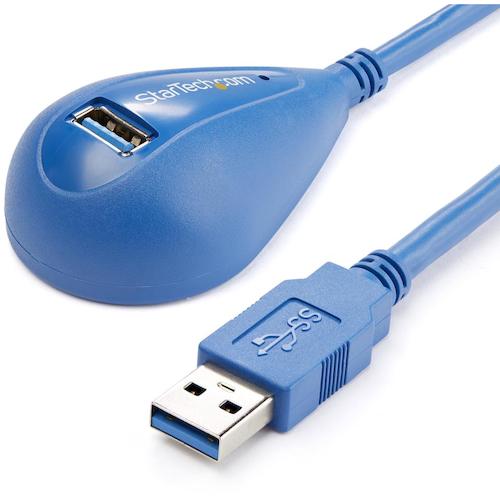 特長 ●パソコン背面のUSB 3.2 Gen1 ポートをデスクまで延長できるケーブルです。 ●SuperSpeed USB 3.2 Gen1規格に準拠しています。 ●高品質STP（シールド付きツイストペア）ケーブルを使用しています。 ●ライ...