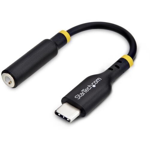 仕様 ●コネクタ形状：ホストコネクタ：USB Type-C (USB 2.0、480Mbps)、搭載ポート：1x 3.5mmステレオミニ (4極、メス) ●USB-C - 3.5mmオーディオ変換アダプターです。 ●USB Type-C対応...