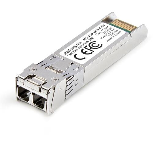 特長 ●Cisco SFP-25G-SR-S MMF互換のモジュールです。 ●最長100mで安定した25Gbps接続を提供します。 ●Cisco スイッチングハブやルーターとのスムーズな統合を前提にプログラミングされ、検証が行われています。...