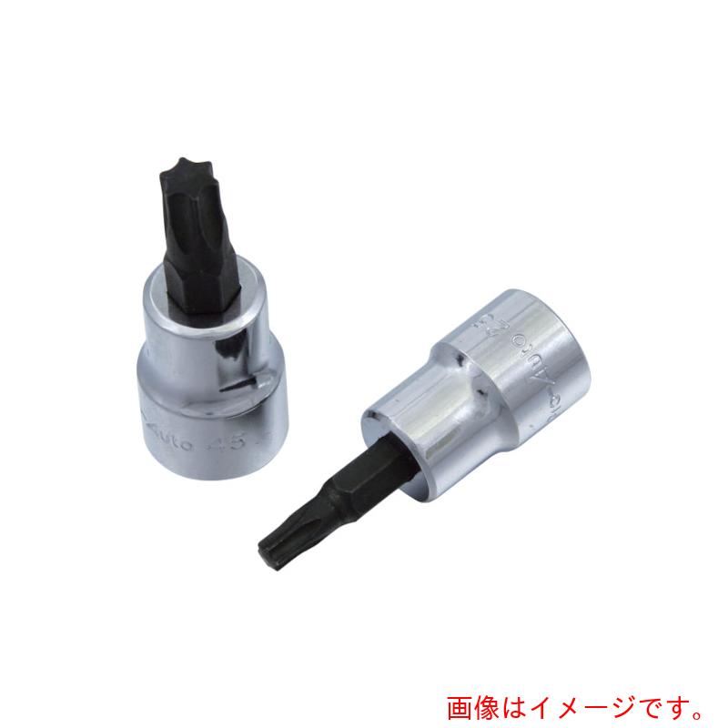 特長 ●ラチェットハンドルやスピンナーハンドルと組み合わせて使用します。 ●ヘックスローブねじの締め付け、緩め作業です。 ●いじり止め対応穴なしです。 用途 ●ヘックスローブねじの締め付け、緩め作業に。 仕様 ●呼びNo.：T40 ●差込角...