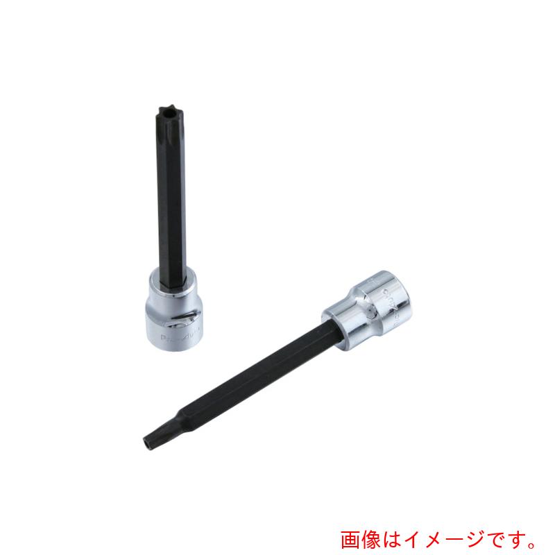特長 ●奥深いところでも使い勝手の良いロングタイプです。 ●ラチェットハンドルやスピンナーハンドルと組み合わせて使用します。 ●ヘックスローブねじの締め付け、緩め作業です。 ●いじり止め対応穴付きです。 用途 ●ヘックスローブねじの締め付け...
