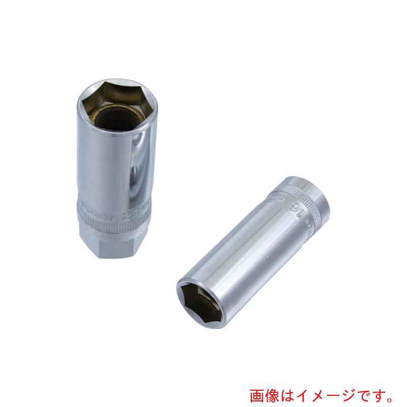 特長 ●マグネットの磁力で確実にスパークプラグを保持します。 用途 ●スパークプラグの交換作業に。 仕様 ●差込角(mm)：12.7 ●対辺寸法(mm)：16 ●全長(mm)：65 ●対辺(mm)：16 材質 ●クロームバナジューム鋼 質量...
