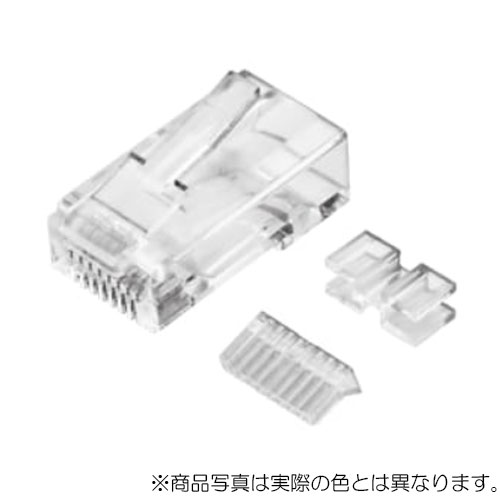 ●Cat.6対応RJ45コネクタ（100個入り）・単線用 ■RoHs指令2011/65EU及び（EU）2015/863で定めた使用制限10物質（Cd,Pb,Hg,Cr6+,PBBs,PBDEs,DEHP,BBP,DBP,DIBP）対応が確認...