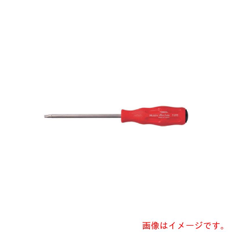 特長 ●先端形状が6つの耳たぶ状曲線で構成され、カムアウト現象が無く駆動効率及びトルク伝達が高い為、ネジ山を破損しません。 用途 ●トルクス穴のネジ締めにご使用下さい。 仕様 ●サイズ：T−9 材質 ●軸部、特殊鋼 質量・質量単位 ●28....