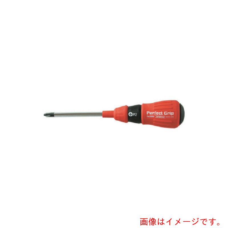 特長 ●手になじむフィット感とオリジナルグリップ形状により確実に回転トルクが伝わります。 ●軸部は全身総焼き入れで耐久性にも優れています。 用途 ●電設工事・車両整備関連・工場内作業など。 仕様 ●サイズ：＃2×150mm ●サイズ#2X1...