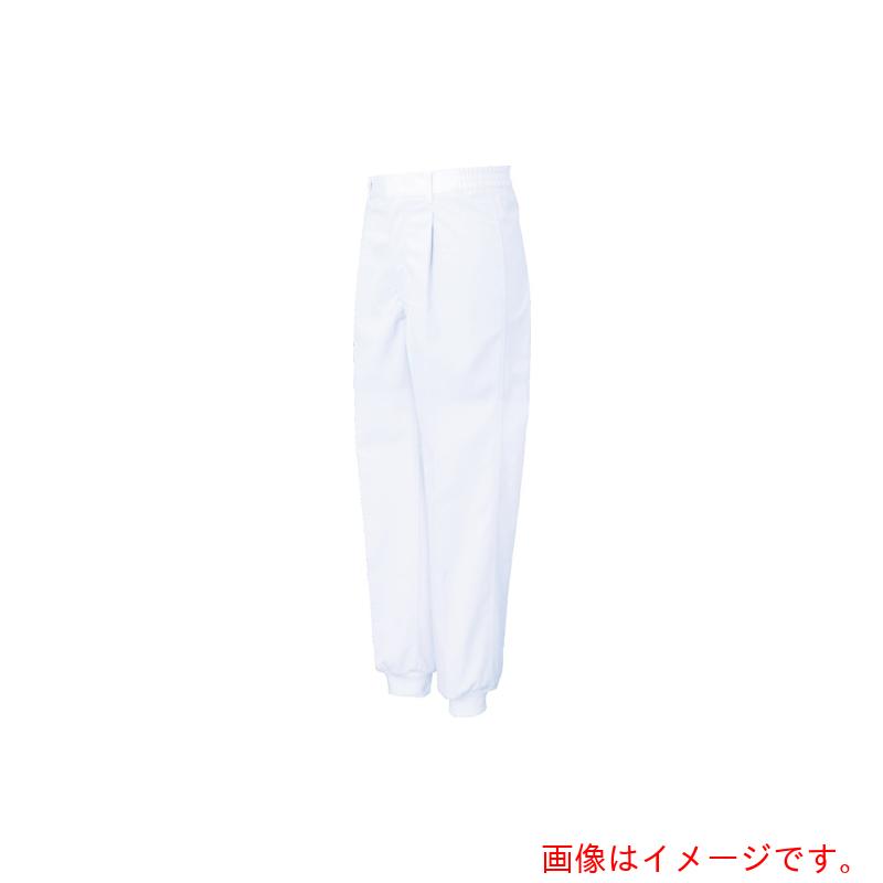 特長 ●吸水性と通気性に優れています。 ●気温25℃以上の高温・多湿な環境でも快適に作業できます。 ●ウエストのサイドがゴムで裾口を絞ったパンツです。 用途 ●食品製造現場。 仕様 ●色：ホワイト ●サイズ：S ●ウエスト(cm)：58〜6...