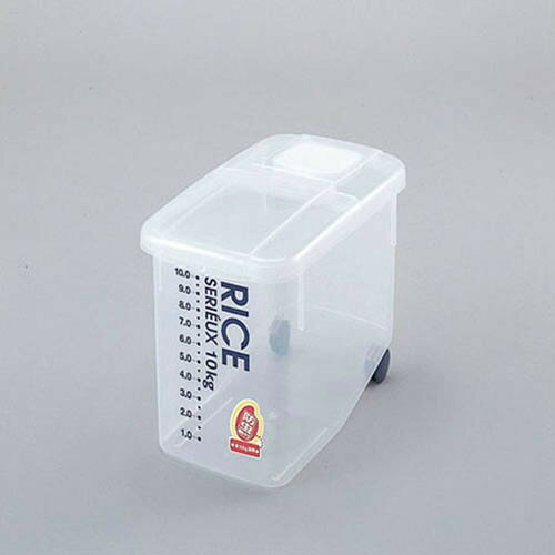 ●お米の保存に最適なライストレー。 ●容量： 10kg ●W21×D36×H28cm 【メーカー名】（株）LIXIL 【メーカー品番】SRB10