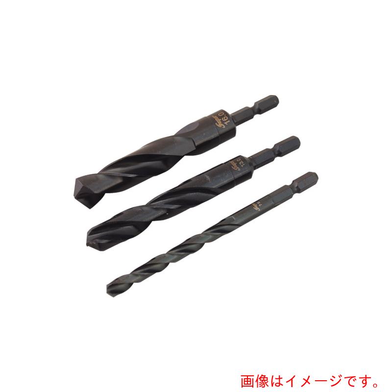 特長 ●ポンチ不要のXシンニング加工で鉄・アルミ・木材の穴あけに最適です。 用途 ●鉄・アルミ・木材の穴あけに 仕様 ●刃径(mm)：16.0 ●溝長(mm)：70 ●全長(mm)：110 ●シャンク径(mm)：6.35 ●六角軸シャンク加...