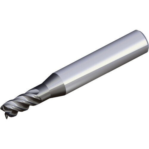 特長 ●耐摩耗性に優れた高性能材質は、様々な被削材に対応します。 ●合金鋼、プリハードン鋼、ステンレス鋼、耐熱合金（45＜HRC＜55）の汎用加工です。 ●中〜高速加工対応です。 ●超微粒子超硬母材です。 ●4枚刃、不等ピッチスクエアエンド...