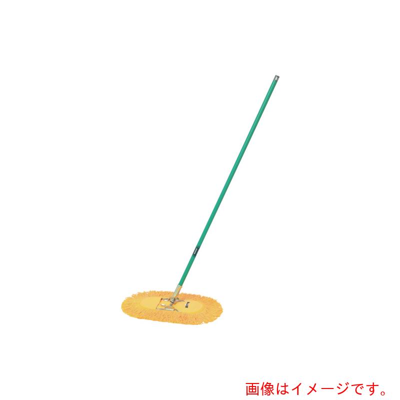 特長 ●油性吸着剤の力で、掃く・拭く・磨くを一度にこなします。 ●糸の脱着が容易です。 用途 ●床清掃用モップとして。 ●事務所、店舗、学校、工場の床清掃に。 仕様 ●幅(mm)：600 ●長さ(mm)：1500 ●金具幅×奥行×柄の長さ(...