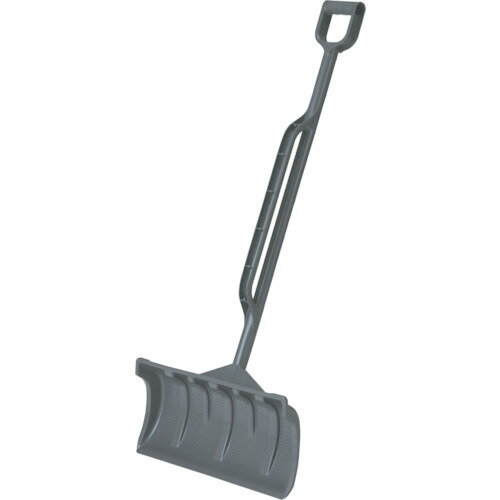 特長 ●柄にもハンドルがついたダブルハンドルで、除雪や溜まった雨水の処理作業などが安定しておこなえます。 ●樹脂製で軽く、強度のある一体成形品です。 用途 ●除雪用具として。 仕様 ●幅(mm)：135 ●長さ(mm)：567 ●タイプ：ダ...