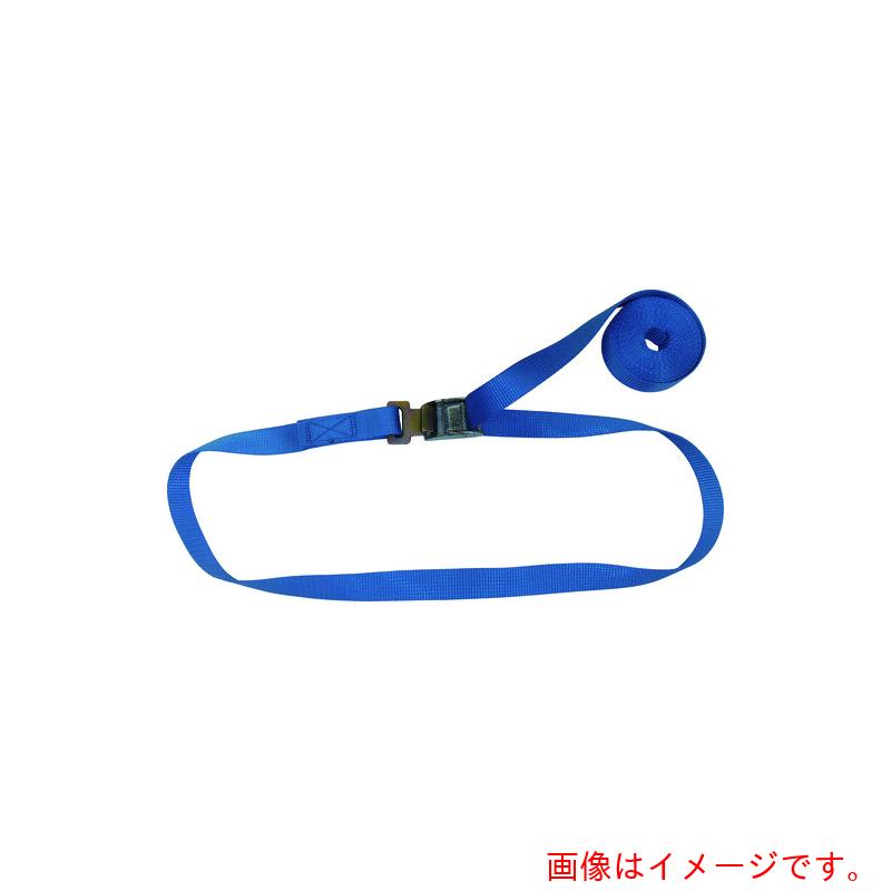 特長 ●高強力ポリエステル糸を使用していますので耐候性・耐久性に優れています。 用途 ●軽負荷の荷締め作業。 仕様 ●最大使用荷重(t)：0.15 ●ベルト長さ(m)巻取側：3 ●ベルト寸法(mm)幅×厚さ：25×1.4 ●色：ブルー ●タ...