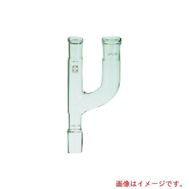 ●SPC連結管　二又　SPC15−15−15　80×30 質量・質量単位 ●0.0g 【メーカー名】東京硝子器械（株） 【メーカー品番】371-13-59-42
