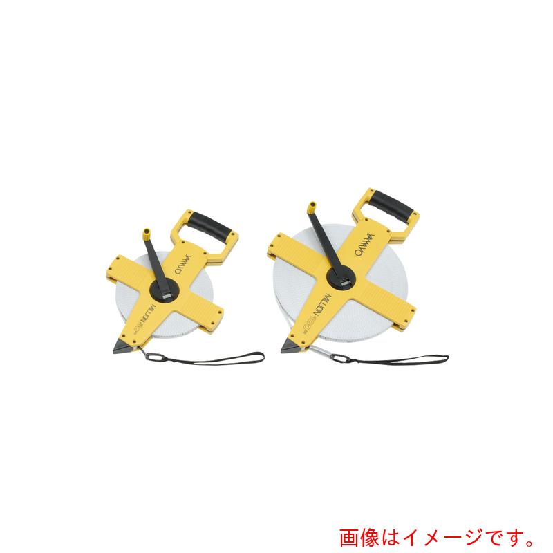 特長 ●耐久性・メンテナンス性が高いオープンタイプケースのJIS1級巻尺 仕様 ●幅(mm)：12.5 ●厚さ(mm)：0.47 ●長さ(m)：50 ●重さ(g)：915 ●材質：テープ:グラスファイバー（PVCコーティング）、ケース:AB...