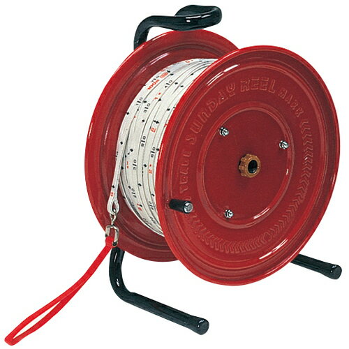 特長 ●検尺ロープ100m用の巻取り器です。 仕様 ●幅(cm)28,奥行(cm)18,高さ(cm)33,重さ(kg)2.2,材質スチール（メラミン焼付塗装） ●検尺ロープ別売 質量・質量単位 ●2.2kg 【メーカー名】トーエイライト（株...