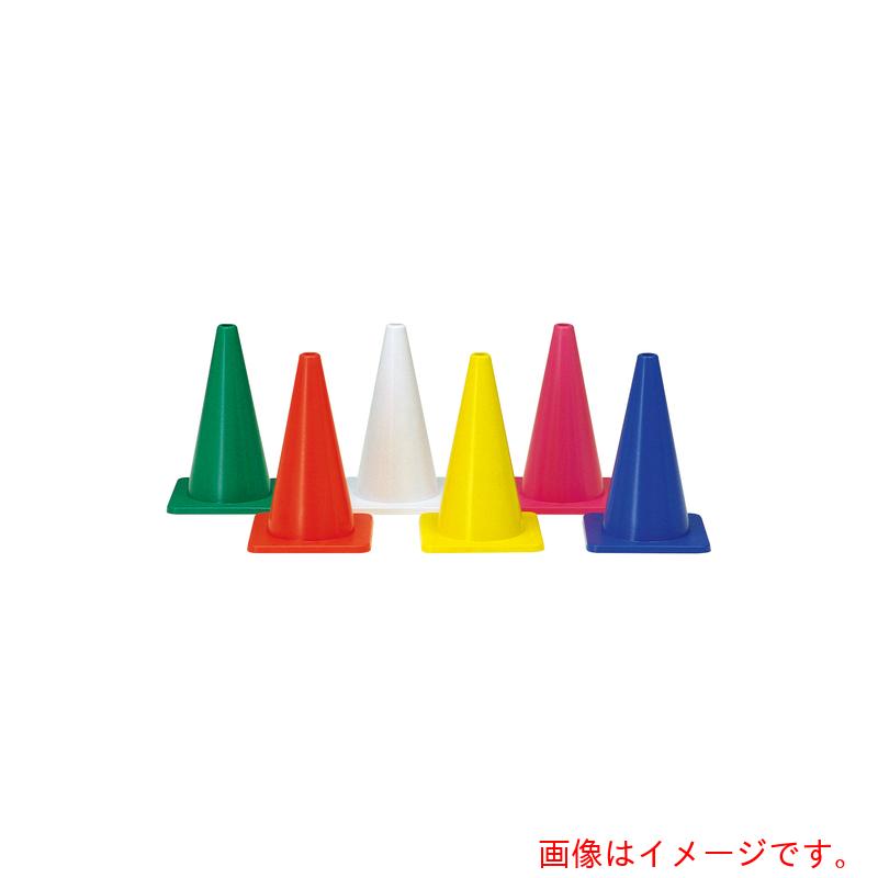 特長 ●フラッグポール用上部穴(径2.7cm)付きのカラーコーンです。 仕様 ●高さ(cm)40,底部(cm)26,フラッグポール用上部穴径(cm)2.7,重さ(g)430/本,材質ポリエチレン ●6本1組(オレンジ、白、青、黄、緑、ピンク...